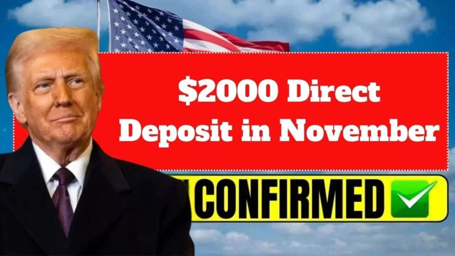 FINALLY $2000 Direct Deposit Approved For November 2025: Exact Payout ...