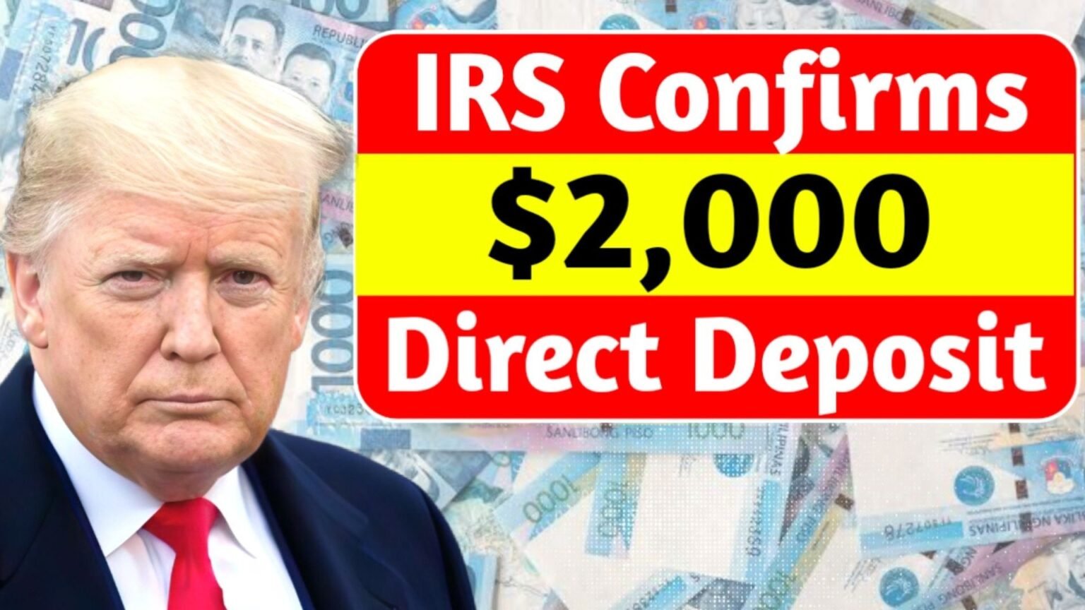 IRS Confirms $2000 Direct Deposit Payments in November 2025 — Check ...