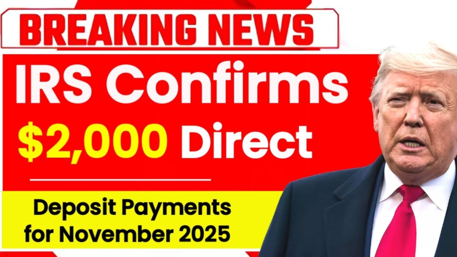 IRS $2,000 Direct Deposit Rumors for November 2025: Fact-Check ...