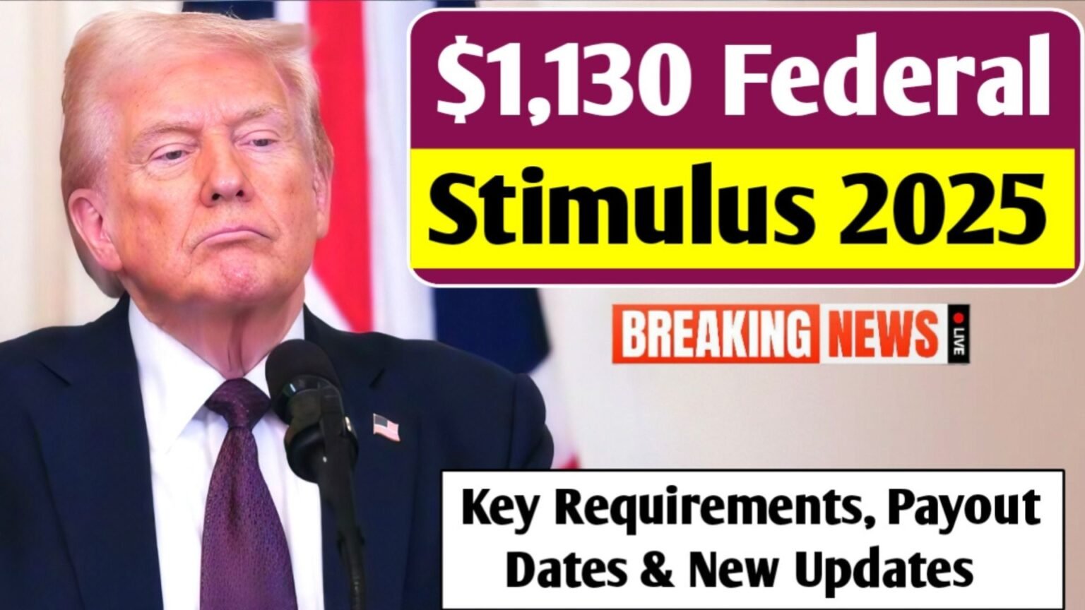 $1,130 Stimulus Checks 2025: Fact-Check, Eligibility Rules, Payment ...